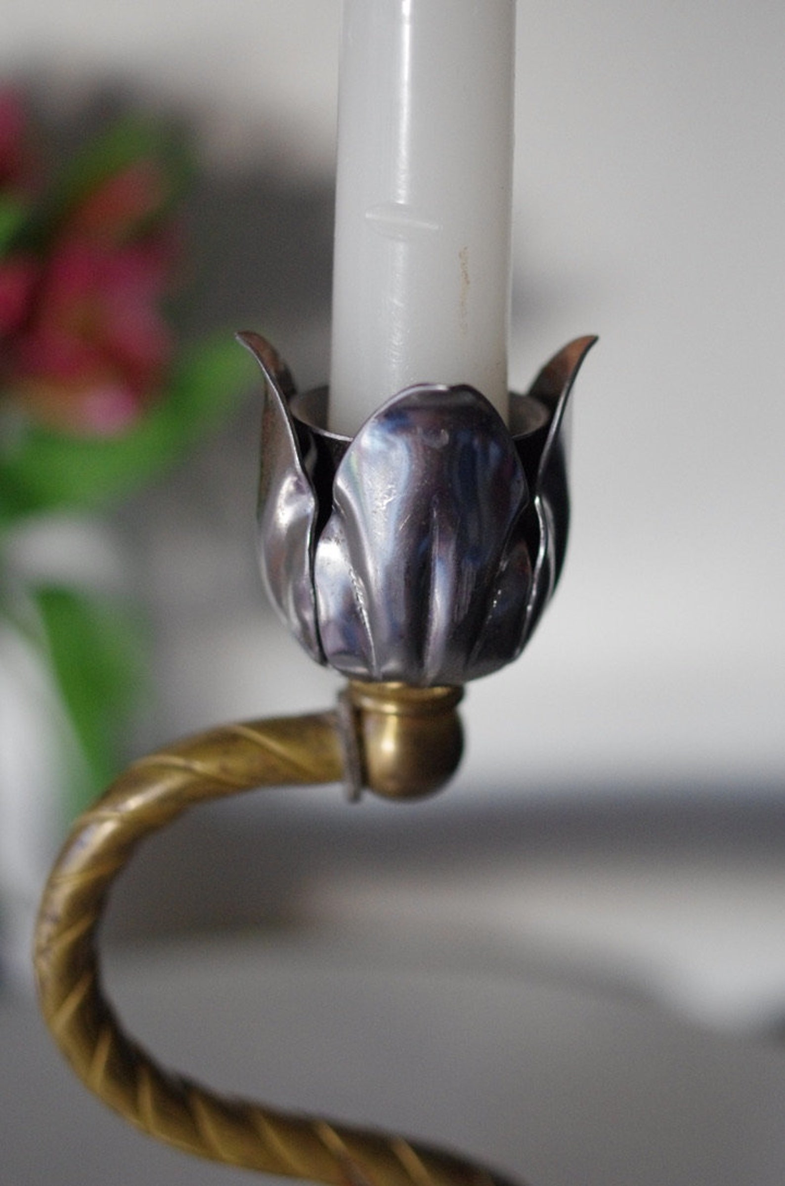 Steampunk Style Candlestick Holder Industrial Candle Holder - Etsy