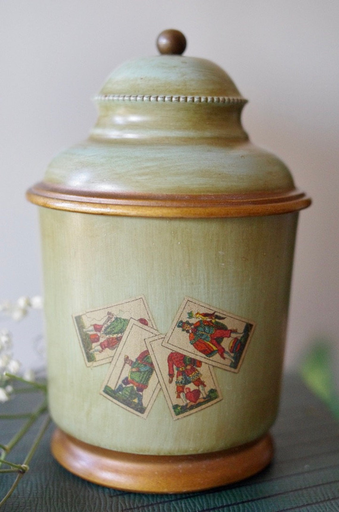 Vintage Humidor Aztec Clay Moistener Co NYC Vintage Cigar | Etsy