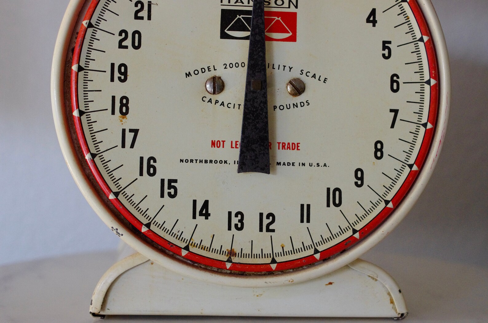 Vintage Kitchen Scale, Hanson 25 Pound Utility Scale - Etsy