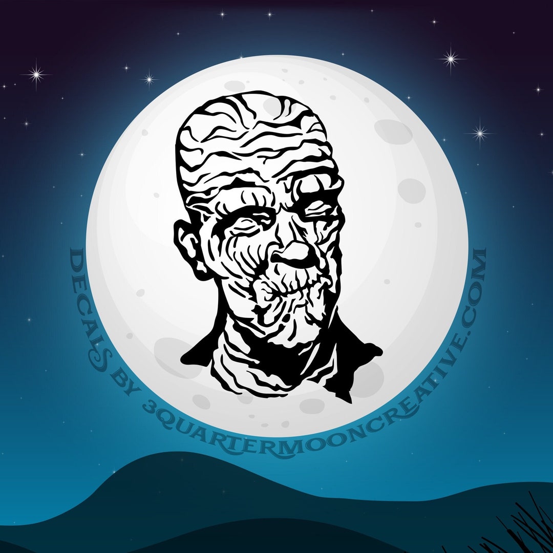 The Mummy Mummy Decal Monster Sticker Car Sticker Laptop - Etsy