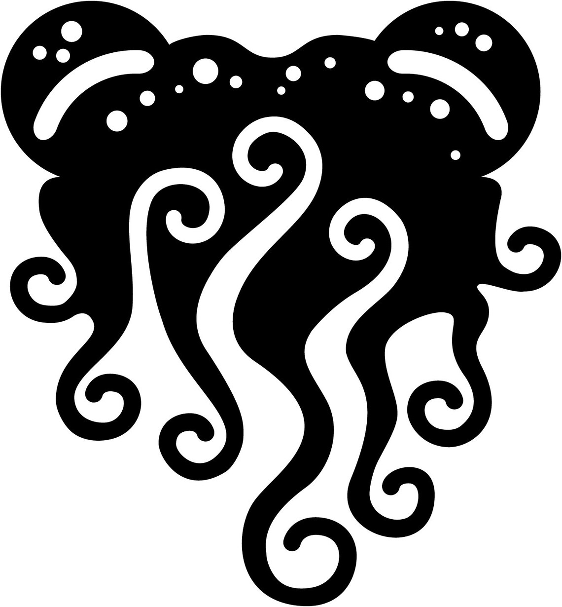 Cuttlefish Sticker, Ocean Decal, Cuttlefish, Cute Sticker, Car Sticker ...