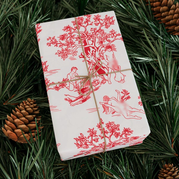 Naughty Peel And Stick Wallpaper Etsy
