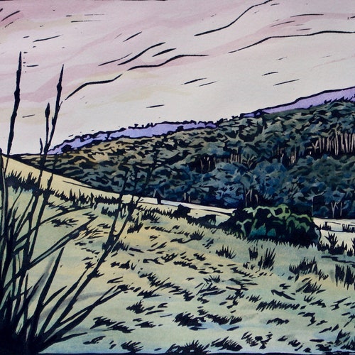 Australian Magpies Linocut Print - Etsy Australia