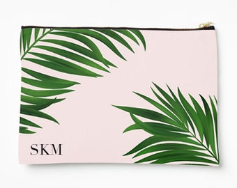 Palm Tree Pouch - Etsy