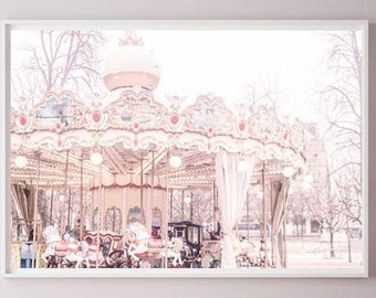 Carousel Print | Etsy