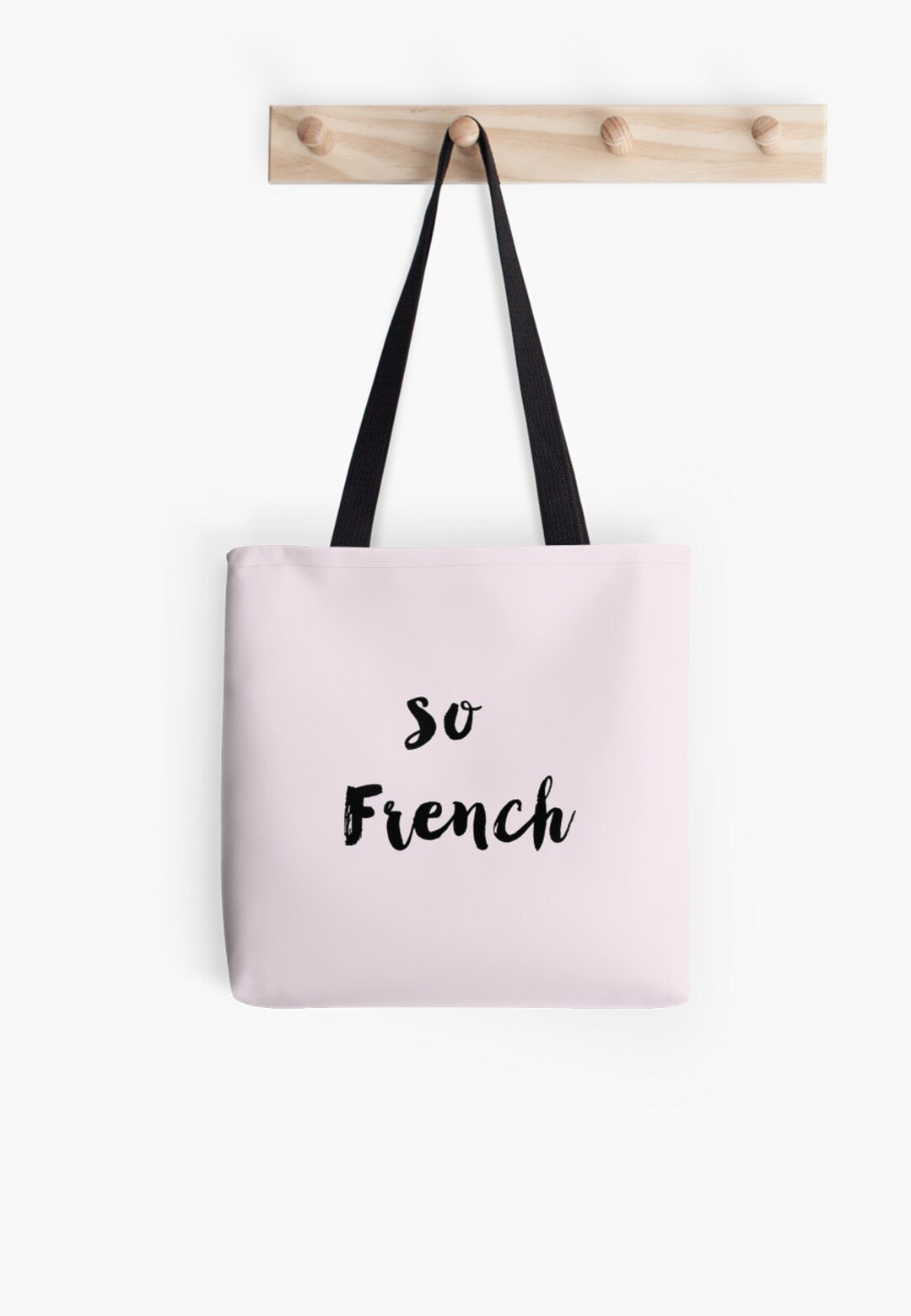 French Typography Tote Bag Paris Bag French Market Bag - Etsy New Zealand
