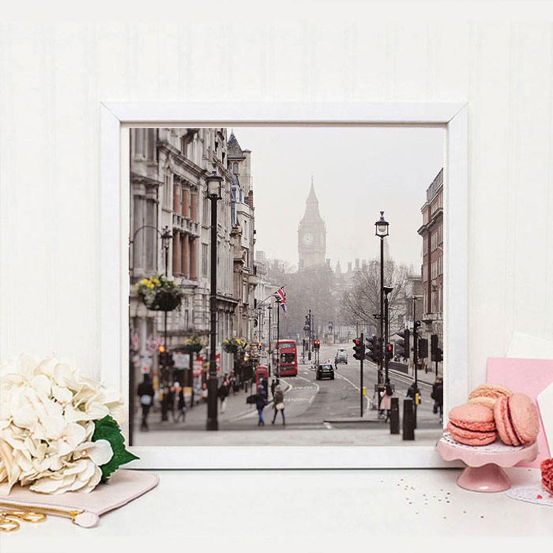 London Photography Print, London Wall Decor, Big Ben Print, Classic ...