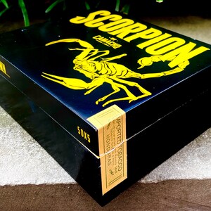 Camacho Scorpion Empty Cigar Box - Black - Etsy