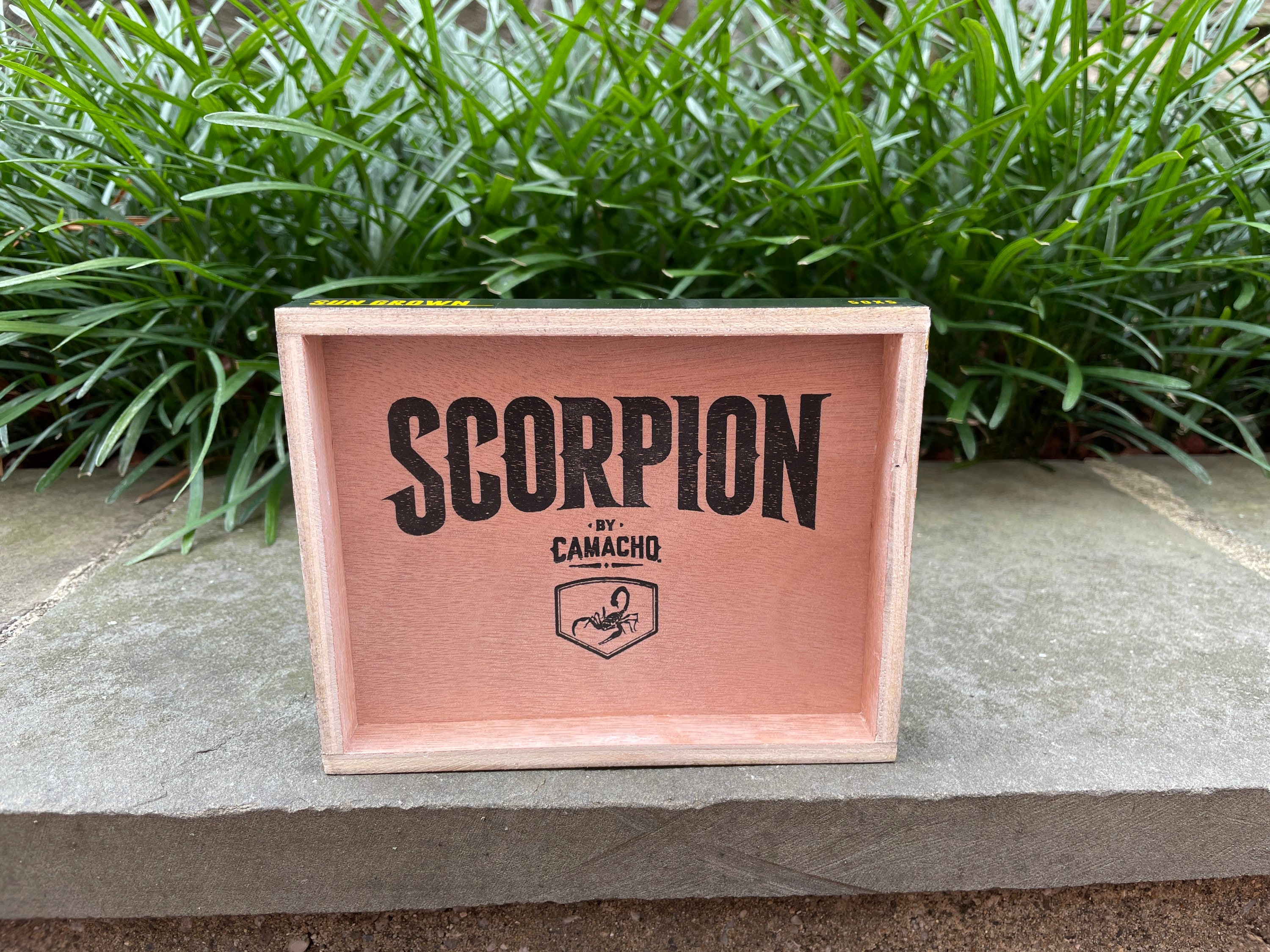 Camacho Scorpion Empty Cigar Box - Black - Etsy