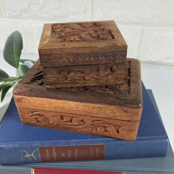 Teak Box - Etsy