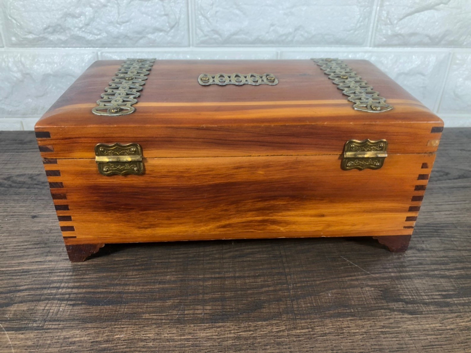 Cedar Wooden Box Jewelry Box Boho Box Stash Box Trinket - Etsy