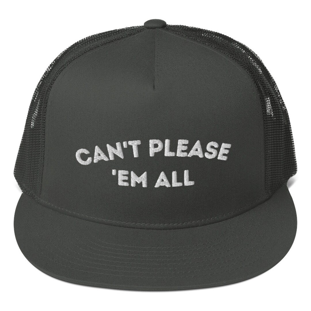Can't Please 'em All Mesh Back Snapback - Etsy