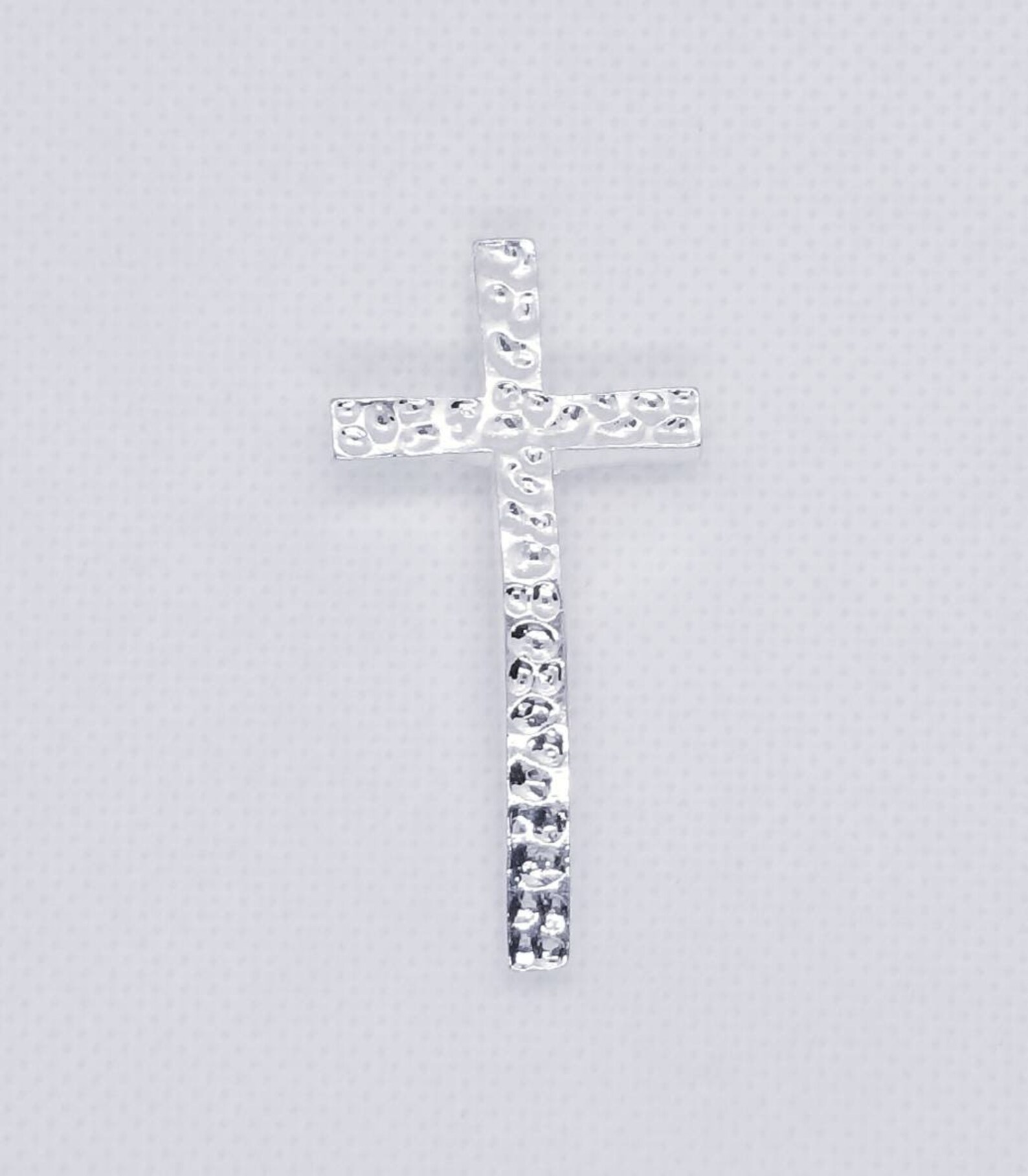 Plain Silver Sideways Cross - Etsy