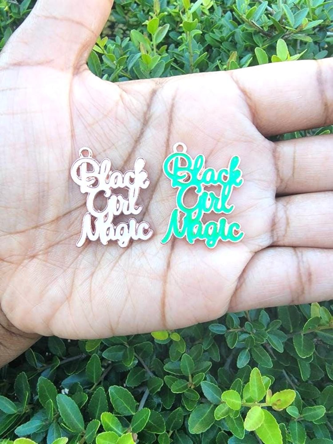 Black Girl Magic Charm - Etsy