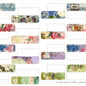 DK11 Nature Themed Paper Clip Covers - Etsy