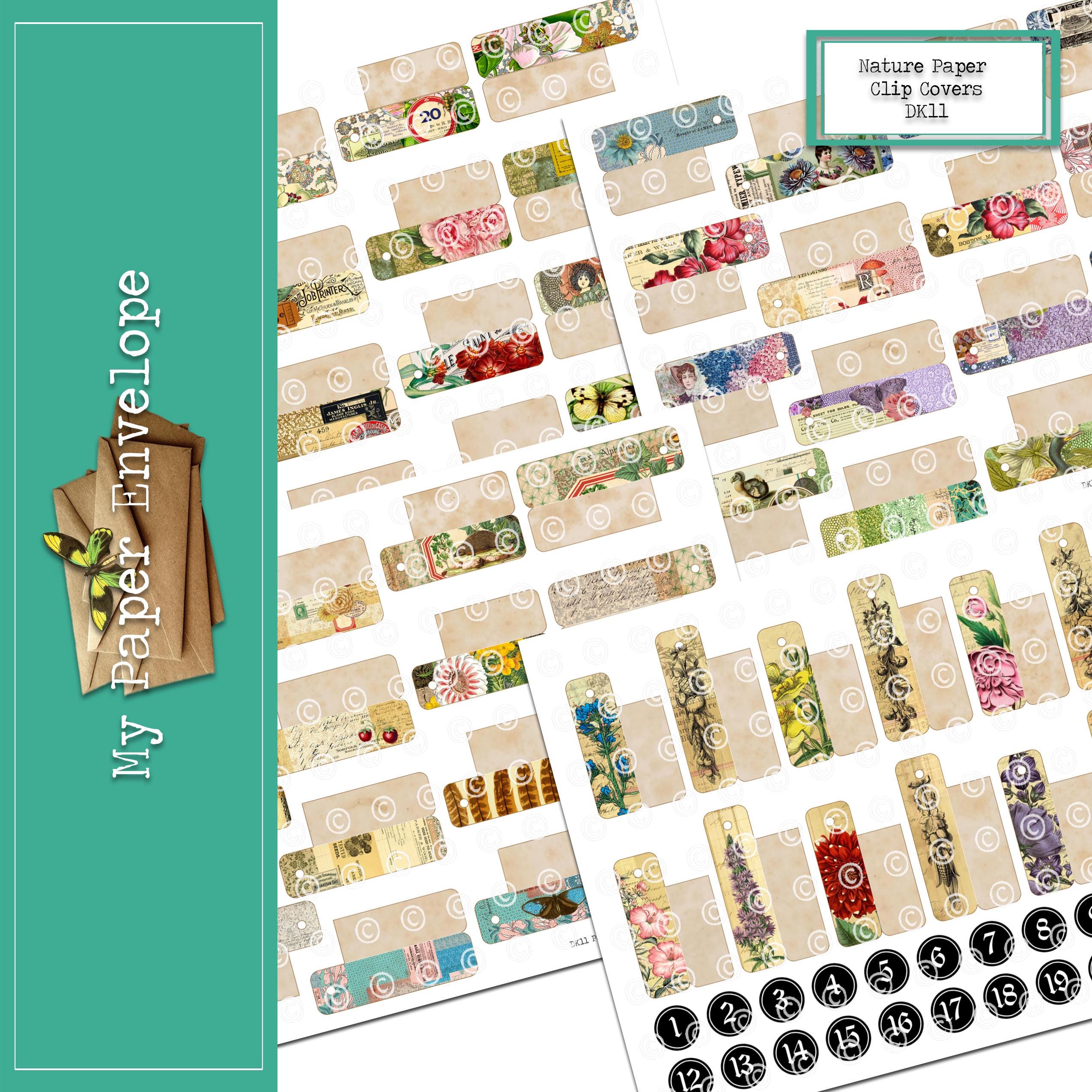 DK11 Nature Themed Paper Clip Covers - Etsy