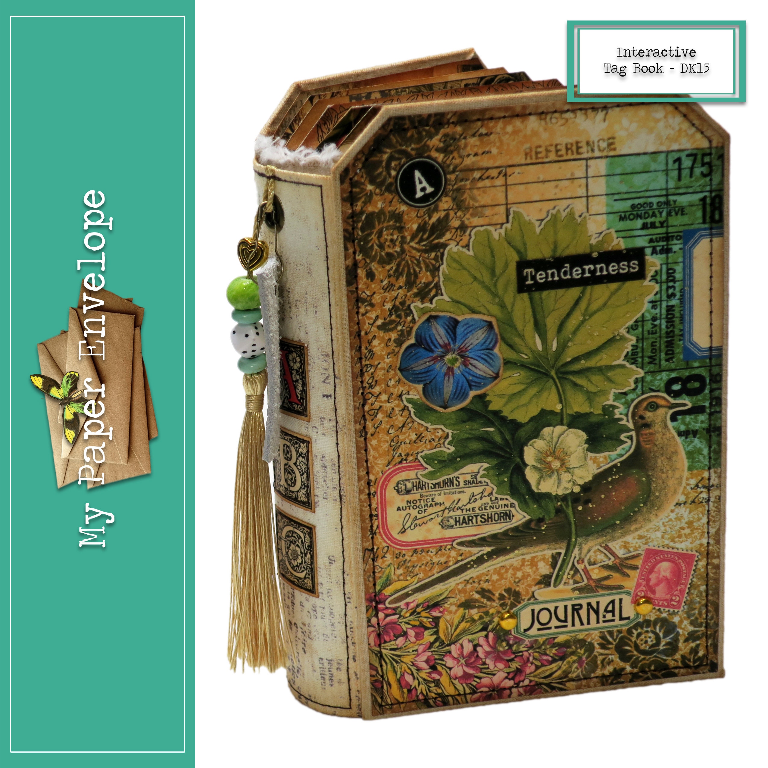 DK15 Interactive Tag Book - Etsy