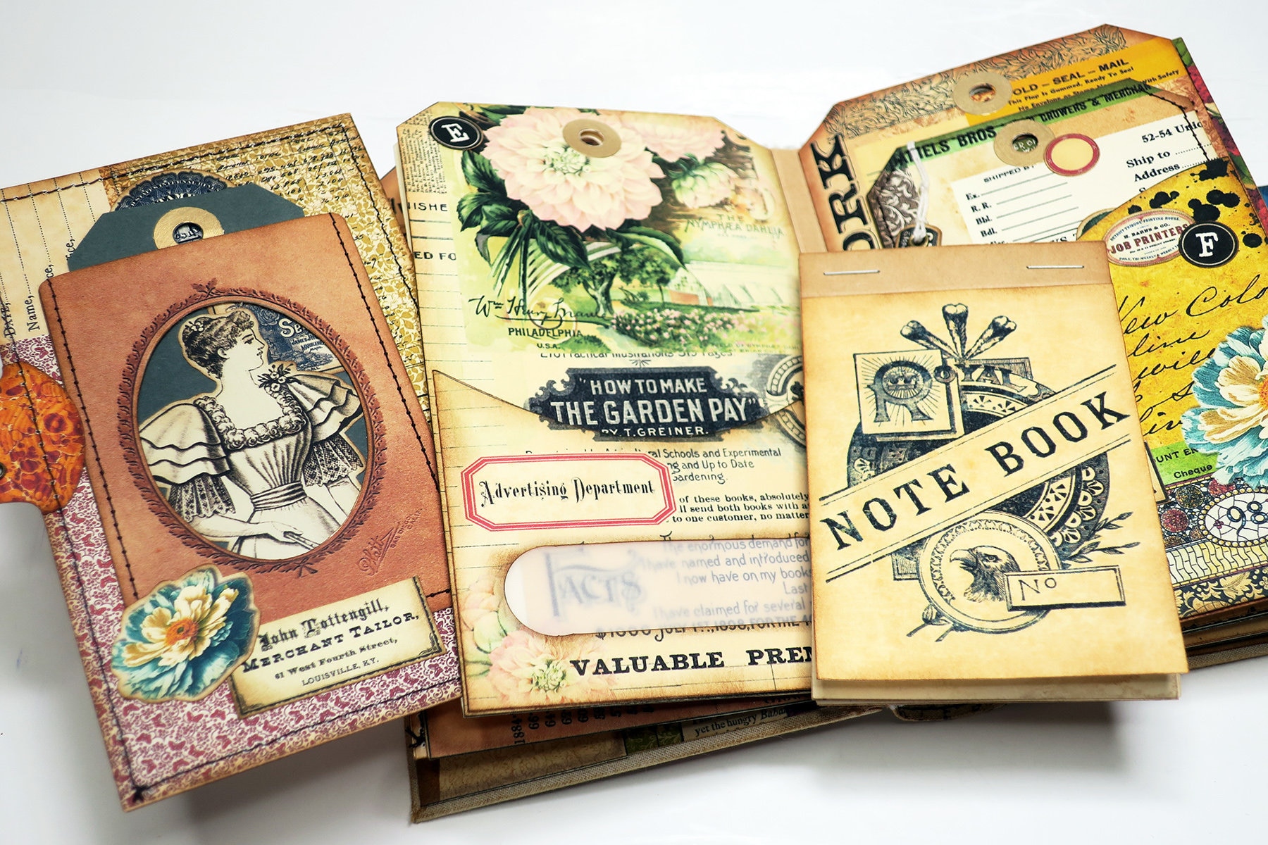 DK15 Interactive Tag Book - Etsy