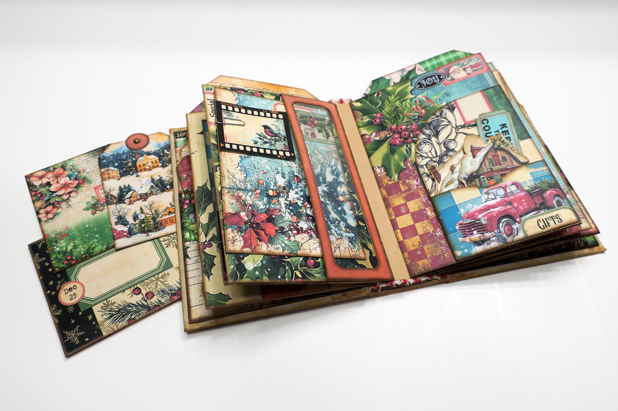 DK25 Christmas Themed Mini Book - Etsy