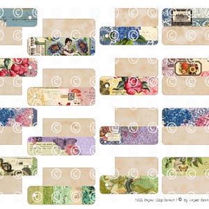 DK11 Nature Themed Paper Clip Covers - Etsy