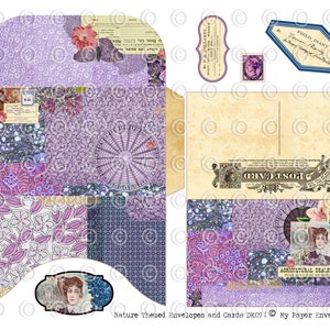 DK09 Nature Themed Envelopes and Cards - Etsy