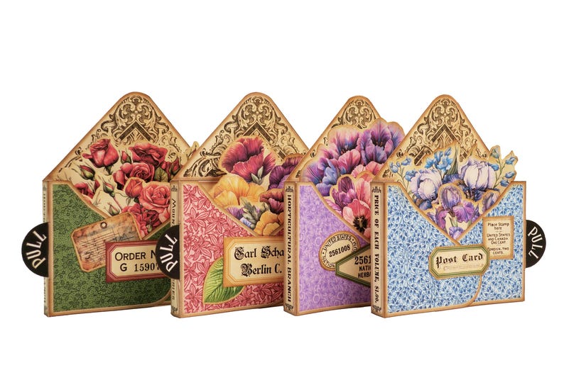 DK35 Pop-up Floral Envelopes - Etsy