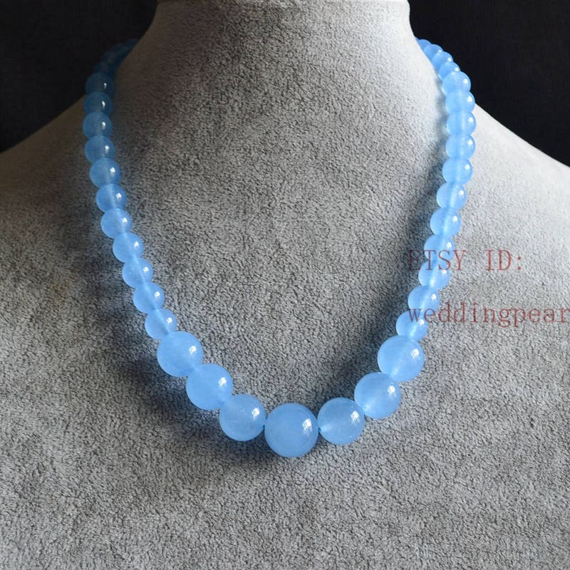 Blue Necklace - Etsy