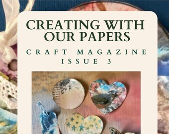 Creating With Our Papers Craft Magazine Issue 4 Making Paper Beads ...