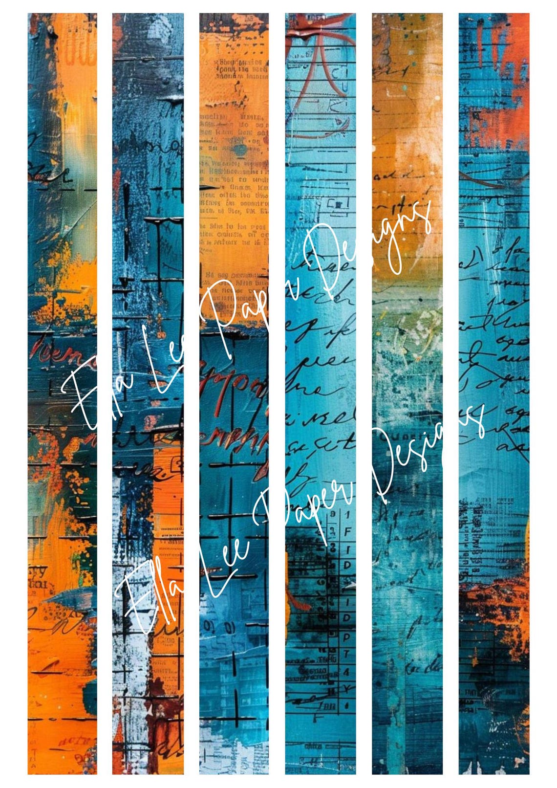 A4 Paper Bead Strips DIY Beads Paper Beads Make Your Own Beads DIY ...