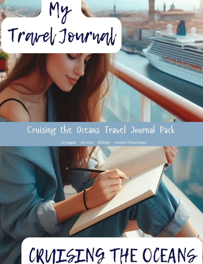 Build a Travel Journal the Cruise Set Travel Journal Pack Journaling ...