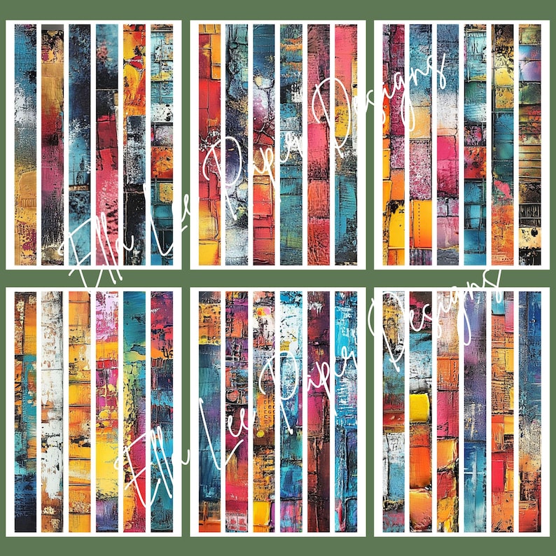 A4 Paper Bead Strips 32 Pages of DIY Beads Paper Beads Make Your Own ...