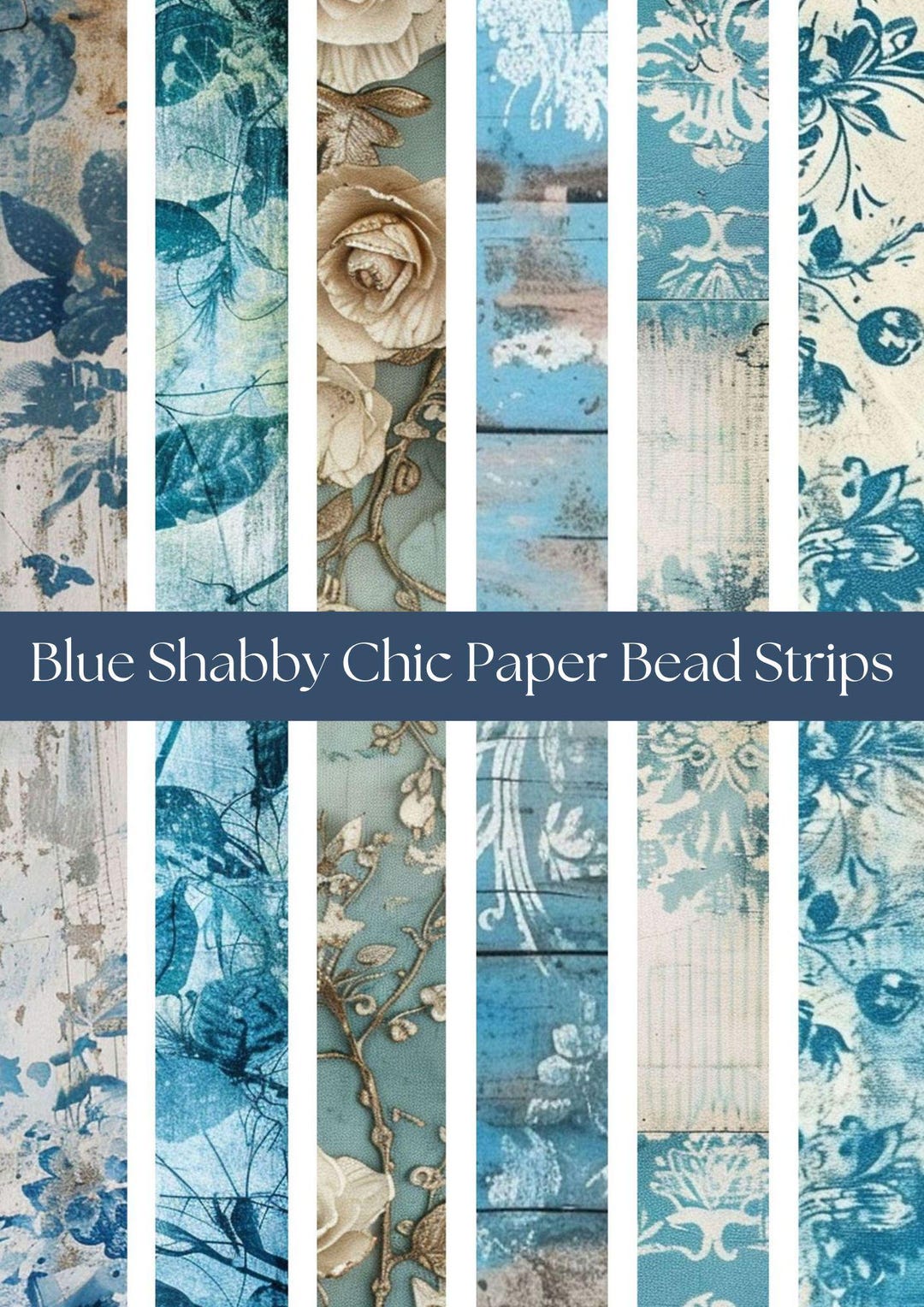 A4 Paper Bead Strips DIY Beads Paper Beads Make Your Own Beads DIY ...