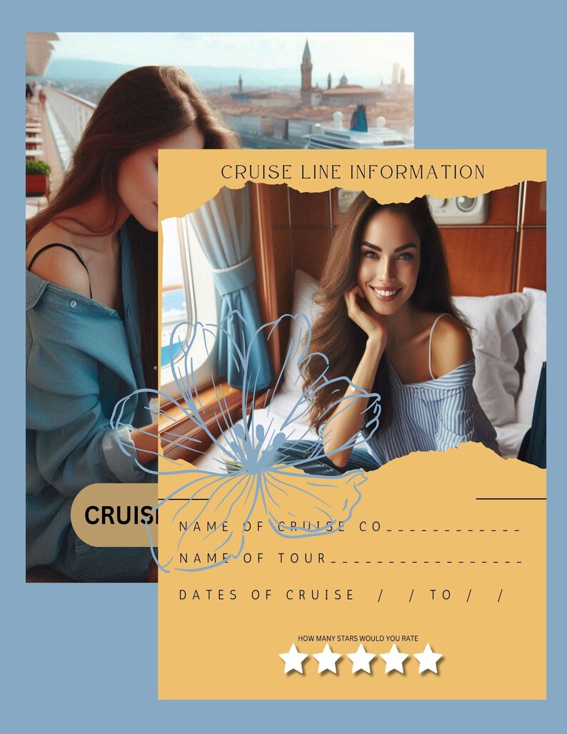 Build a Travel Journal the Cruise Set Travel Journal Pack Journaling ...