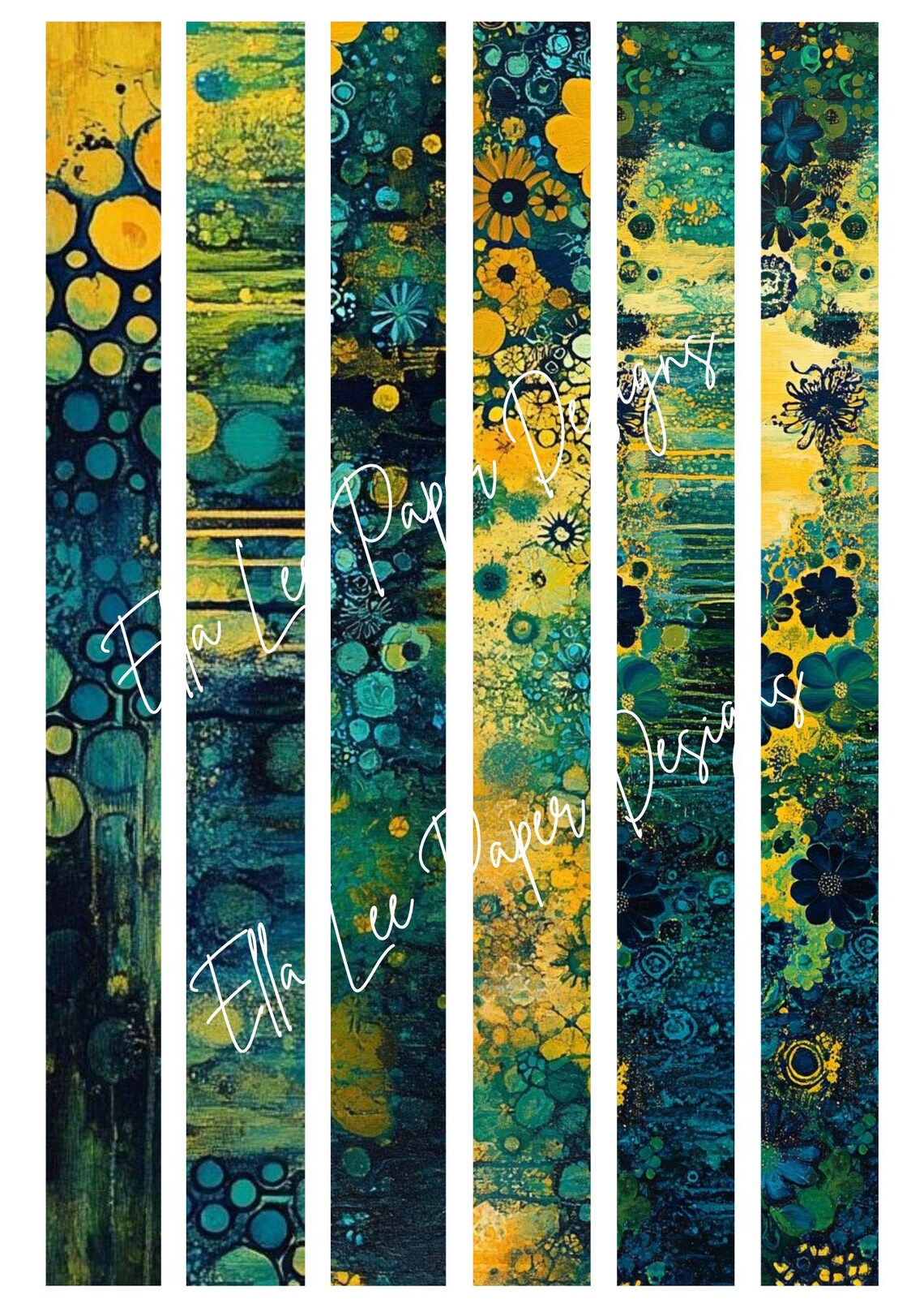 A4 Paper Bead Strips DIY Beads Paper Beads Make Your Own Beads DIY ...