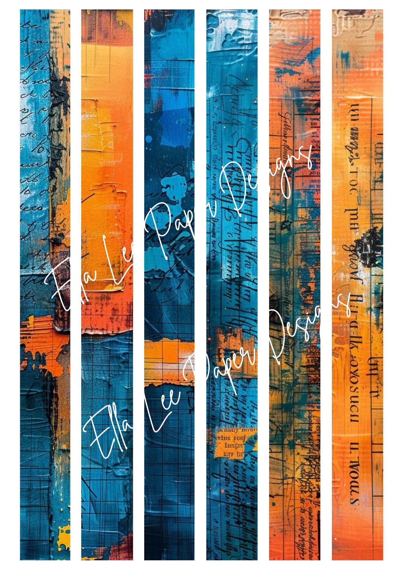 A4 Paper Bead Strips DIY Beads Paper Beads Make Your Own Beads DIY ...