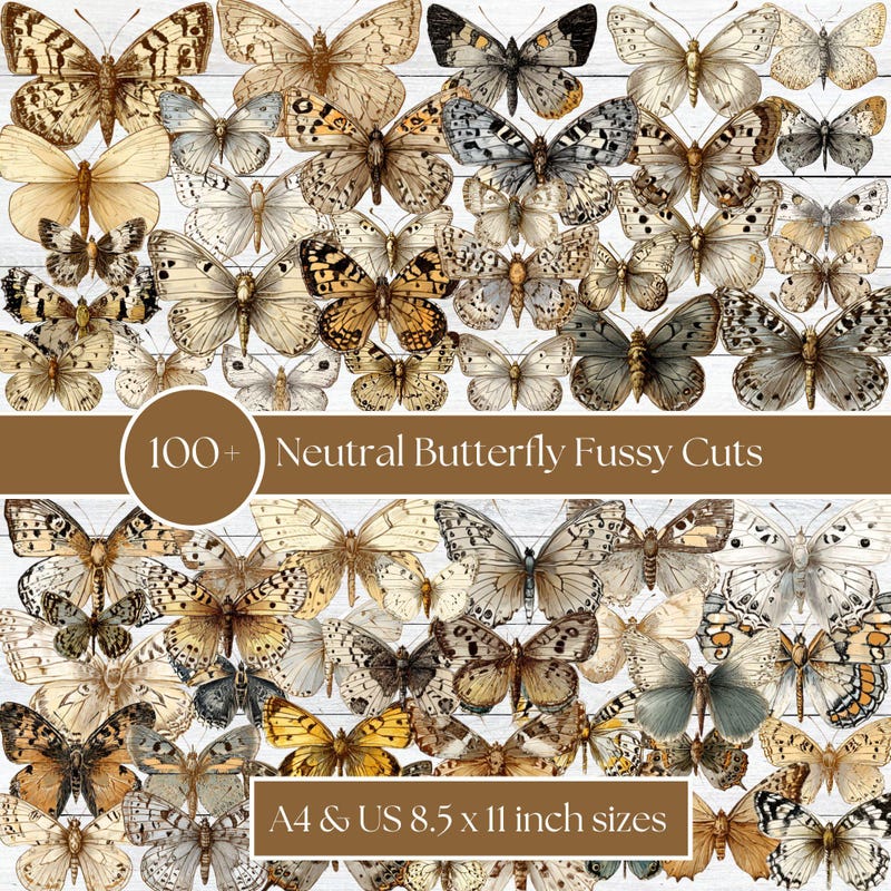 Fussy Cuts Clipart - Etsy