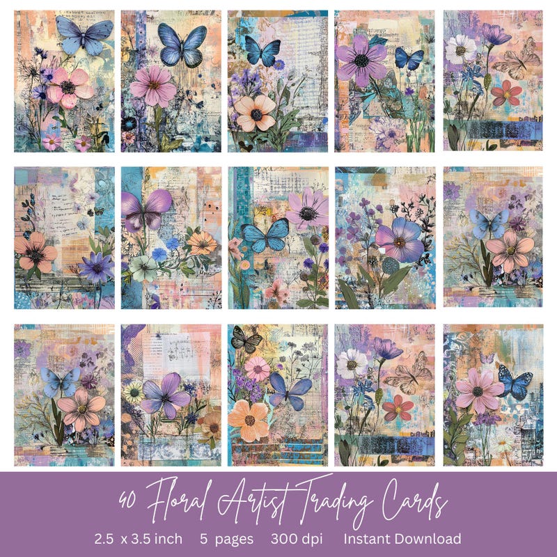 Artist Trading Card - Etsy
