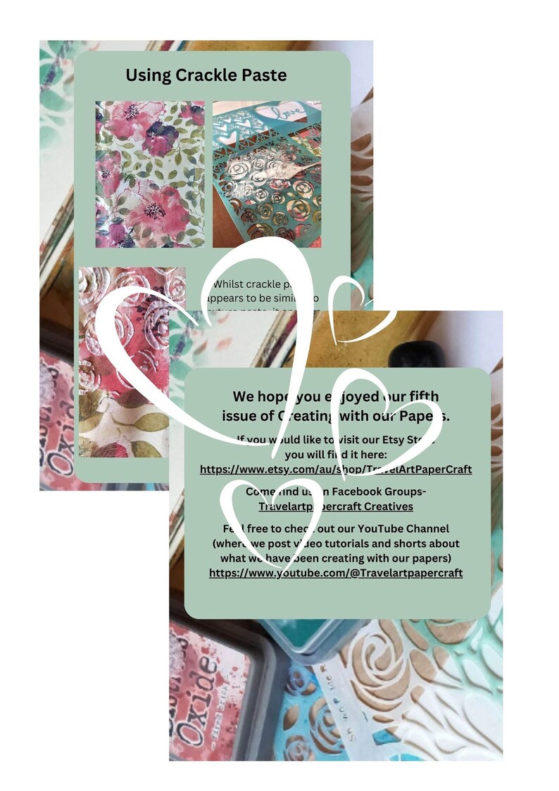 Creating With Our Papers - Craft Magazine Issue 5- How We Work With ...