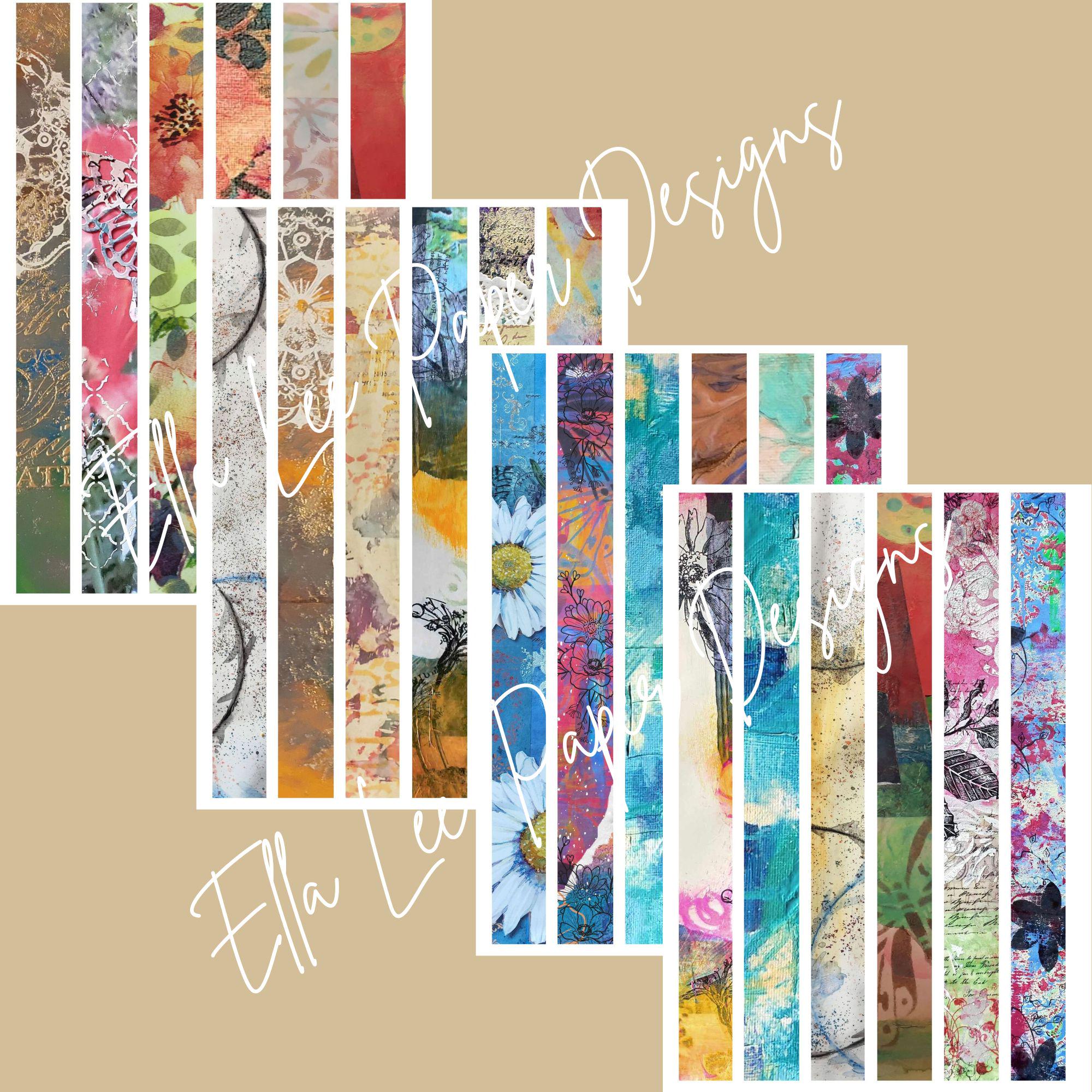 A4 Paper Bead Strips 20 Pages for DIY Beads Paper Beads Make Your Own ...