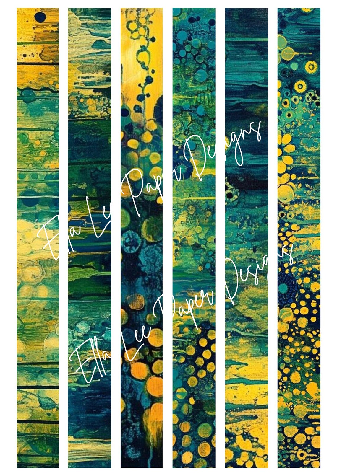 A4 Paper Bead Strips DIY Beads Paper Beads Make Your Own Beads DIY ...