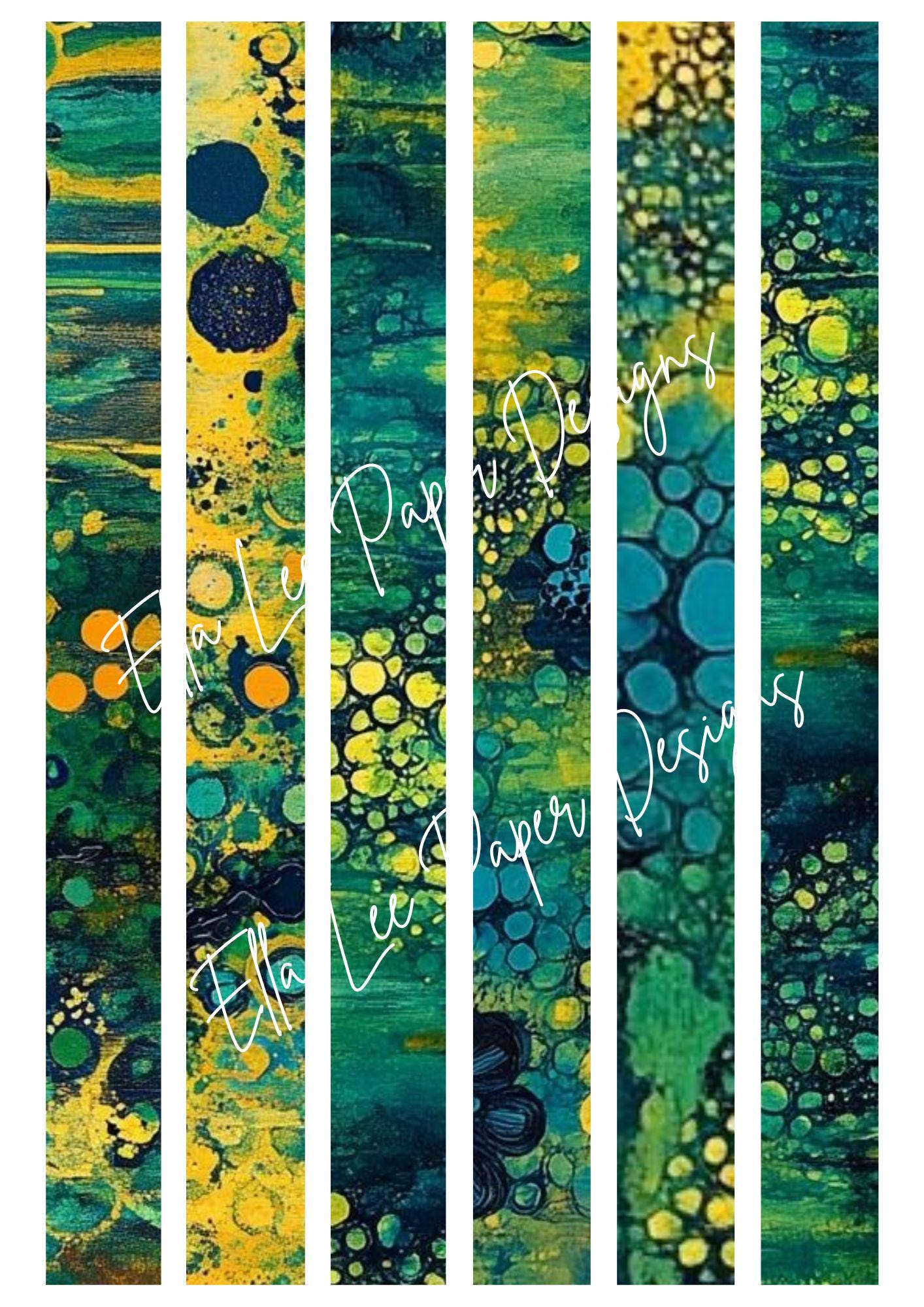 A4 Paper Bead Strips DIY Beads Paper Beads Make Your Own Beads DIY ...