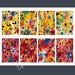72 Mixed Media Digital Artist Trading Cards | Instant Download | ATC ...