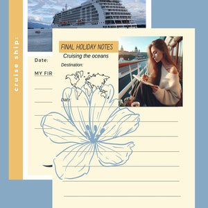 Build a Travel Journal the Cruise Set Travel Journal Pack Journaling ...
