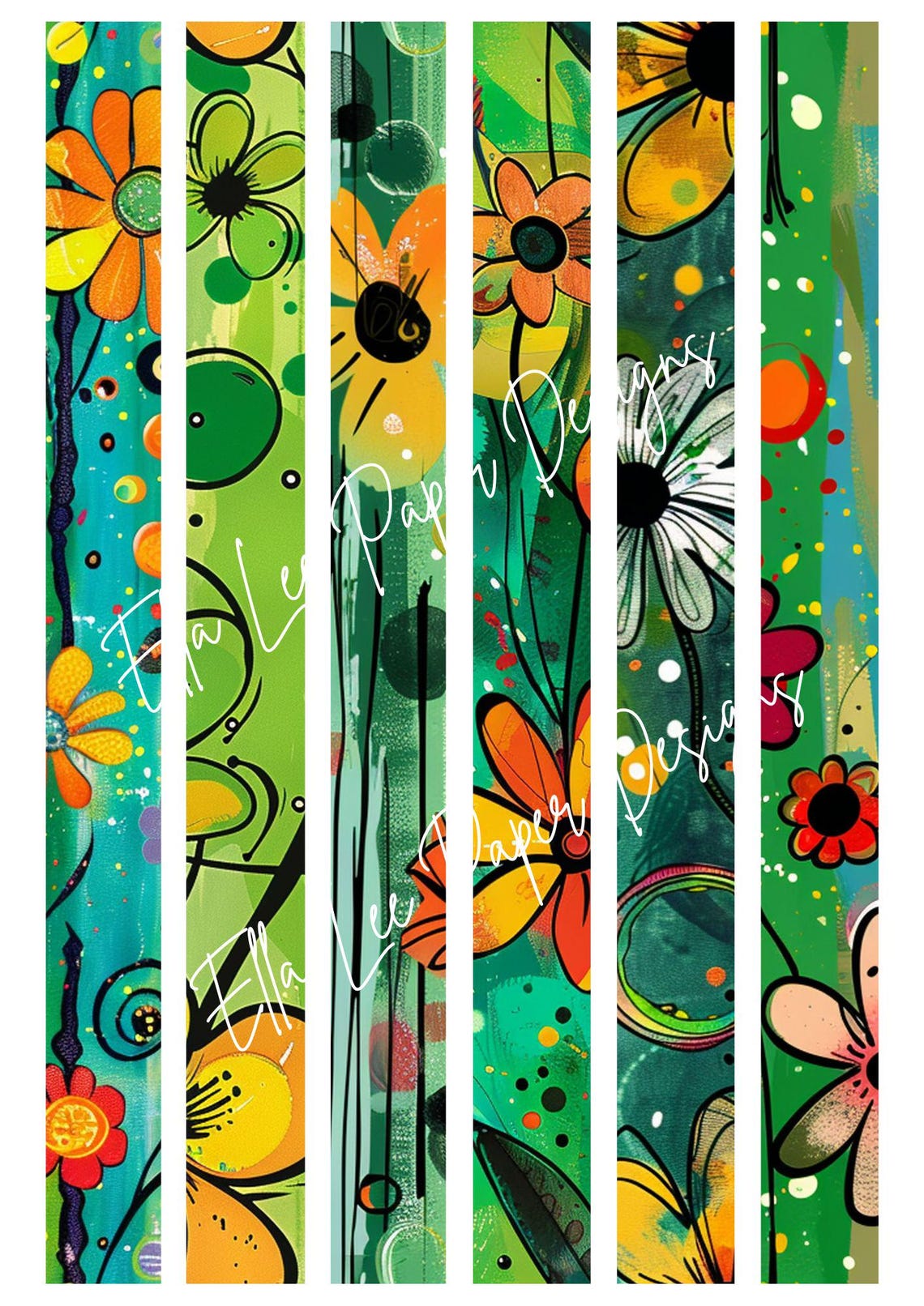 A4 Paper Bead Strips DIY Beads Paper Beads Make Your Own Beads DIY ...
