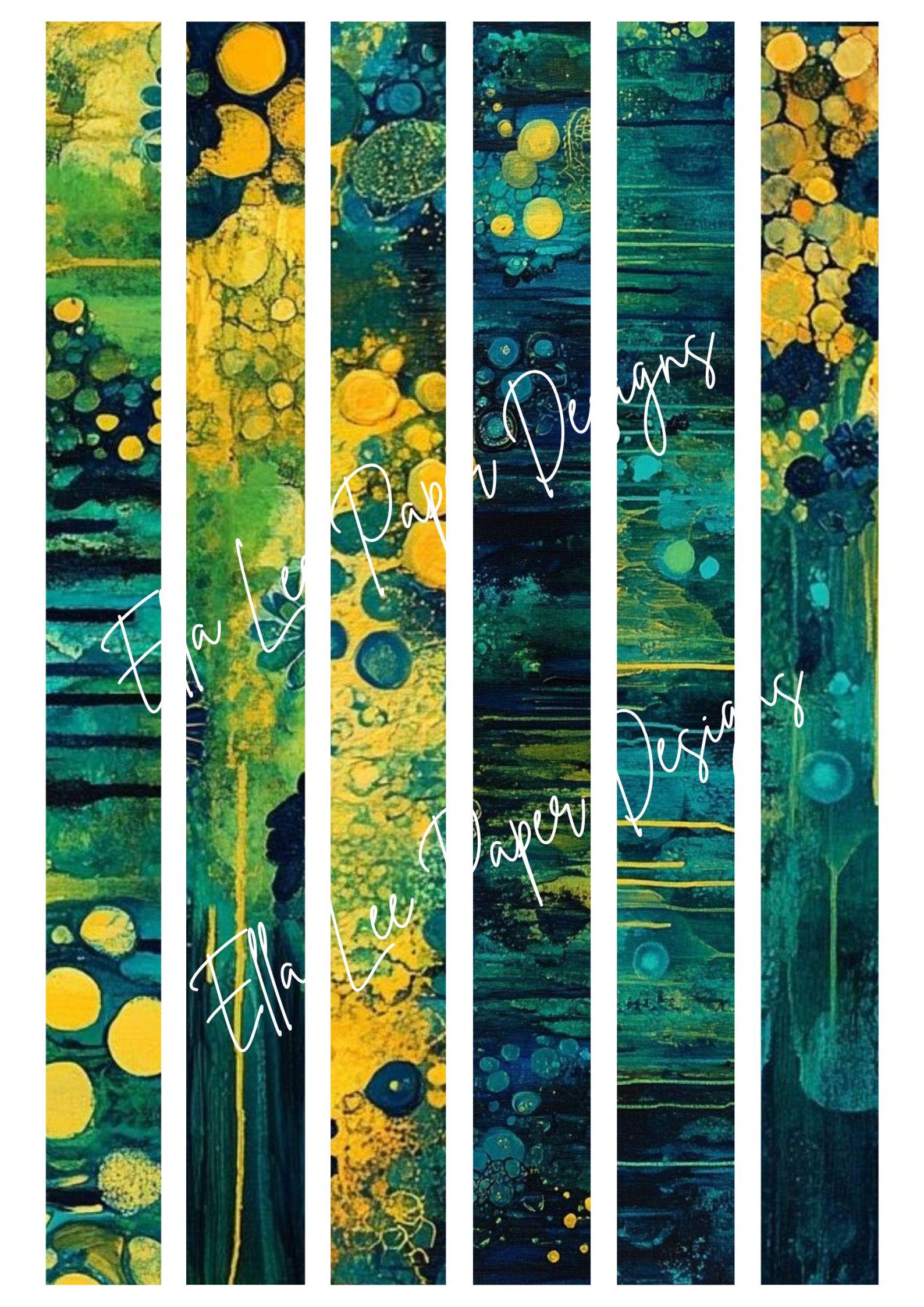 A4 Paper Bead Strips DIY Beads Paper Beads Make Your Own Beads DIY ...