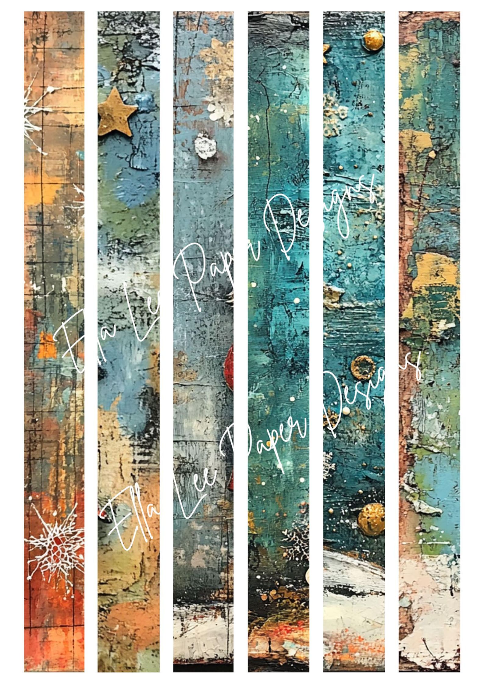 Paper Bead Strips Set of 36 Colourful Strips Colourful Paper Beads A4 ...