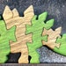 Wooden Dinosaur Puzzle Stegosaurus Puzzle Gift for Kids - Etsy