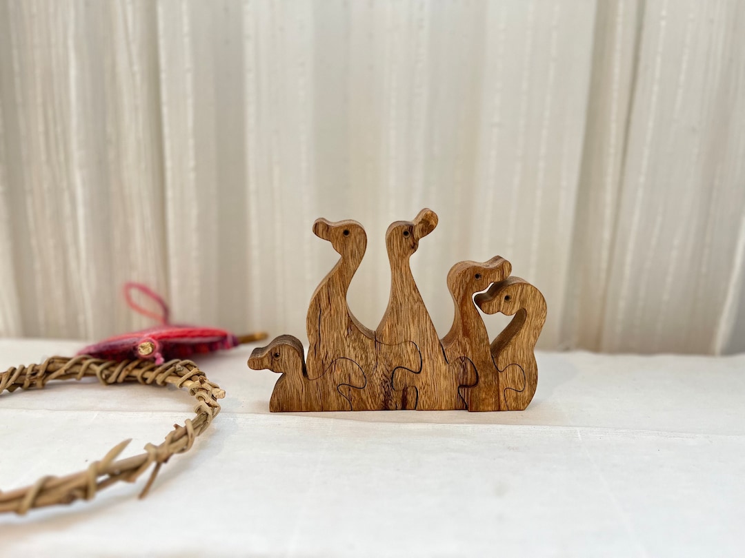 Balancing Duck Family Wooden Puzzle - Interactive Game for Kids ...