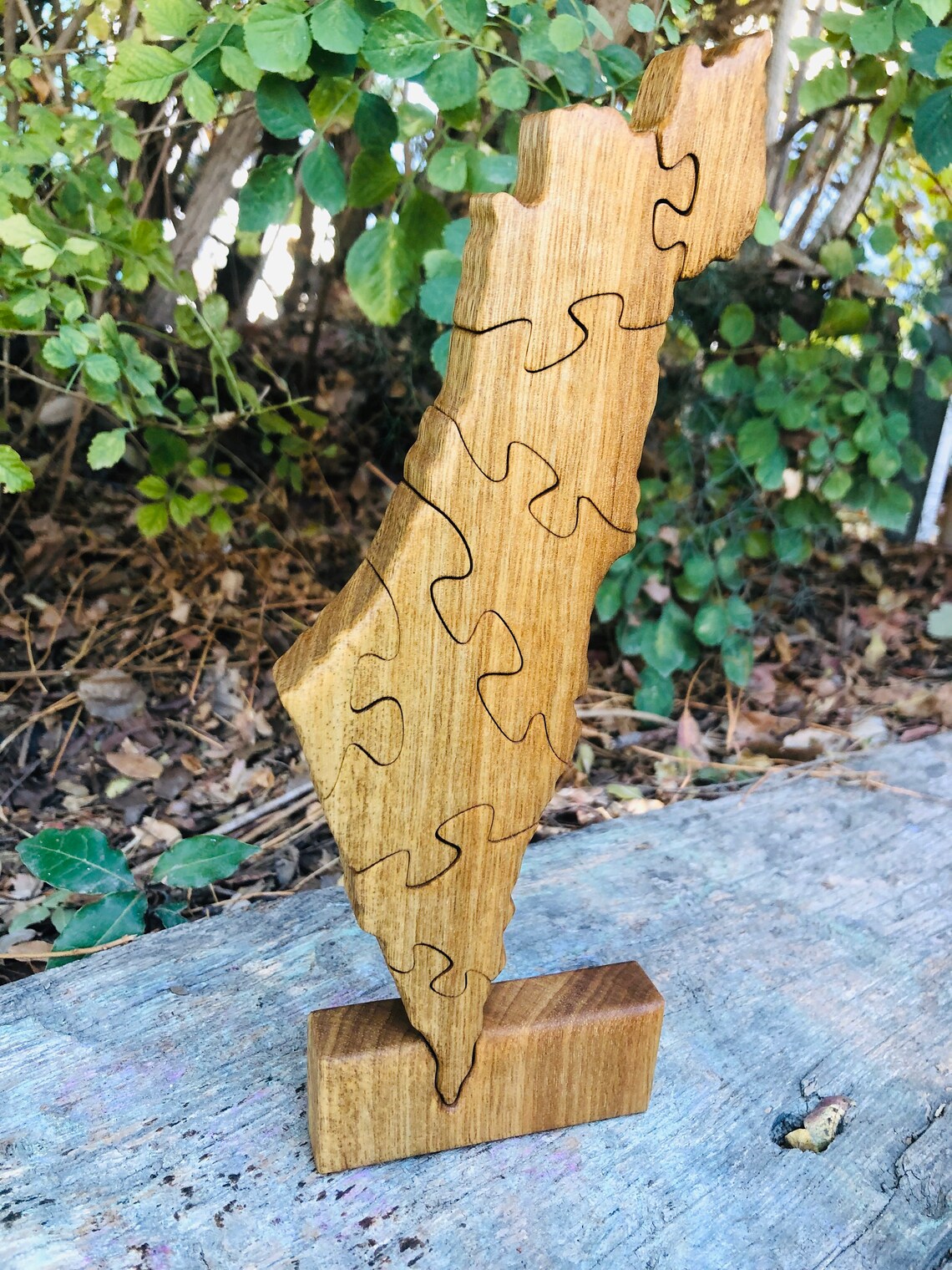 Wooden Israel Map Puzzle Unique Bar/bat Mitzvah Gift. - Etsy