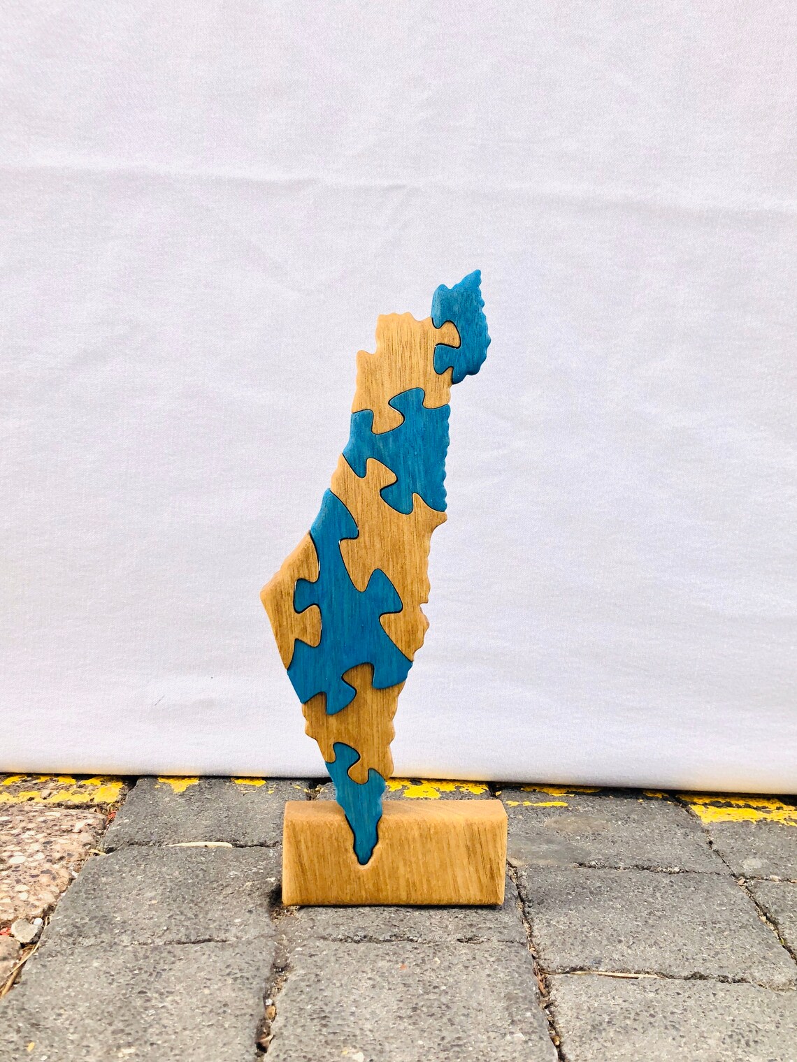 Wooden Israel Map Puzzle Unique Bar/bat Mitzvah Gift. - Etsy